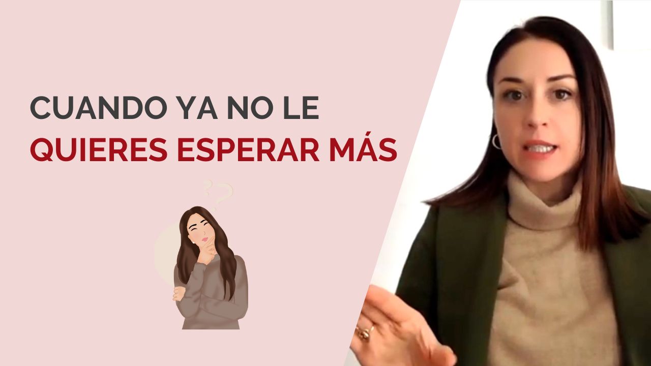 YA NO LE QUIERES ESPERAR MÁS - Sara Navarrete